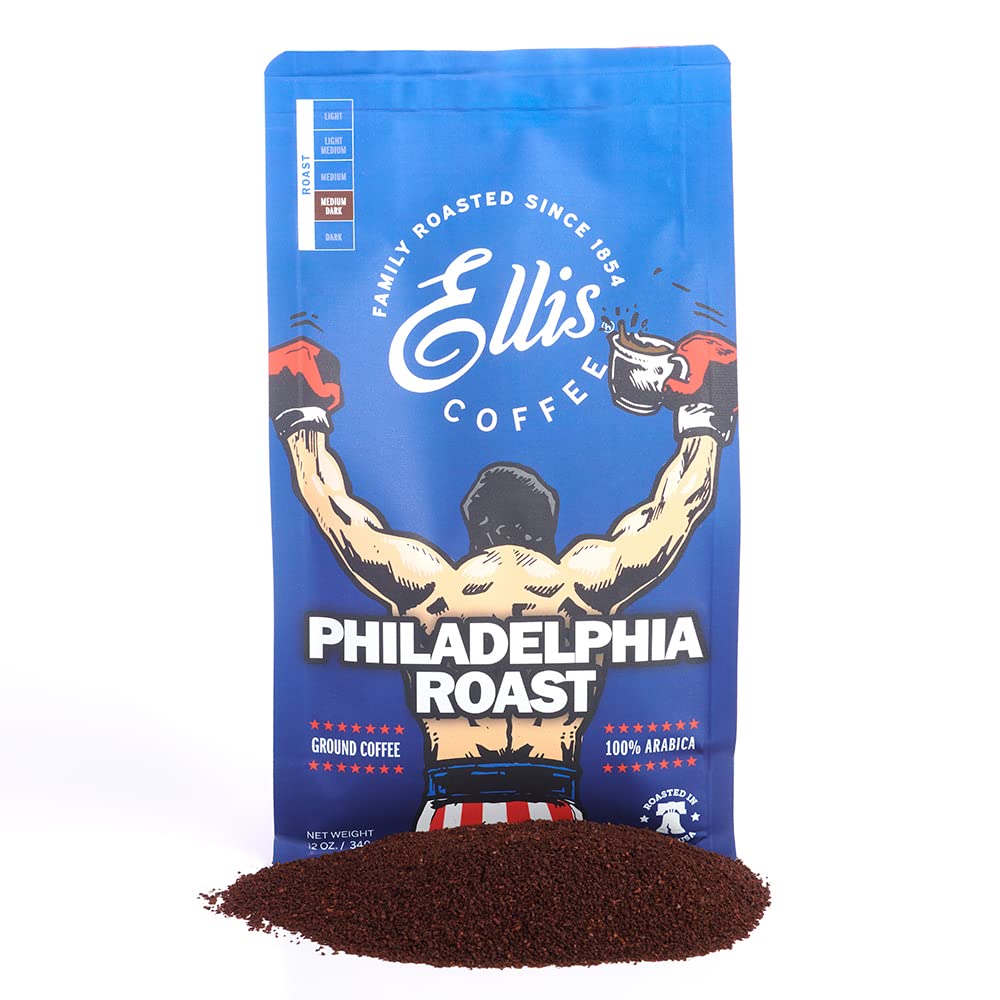 Ellis Coffee - Philadelphia Roast – Medium-Dark Roast – Ground Coffee ...