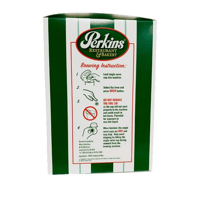 Perkins Restaurant & Bakery Chocolate Pecan Pie Flavored Coffee Pods ...