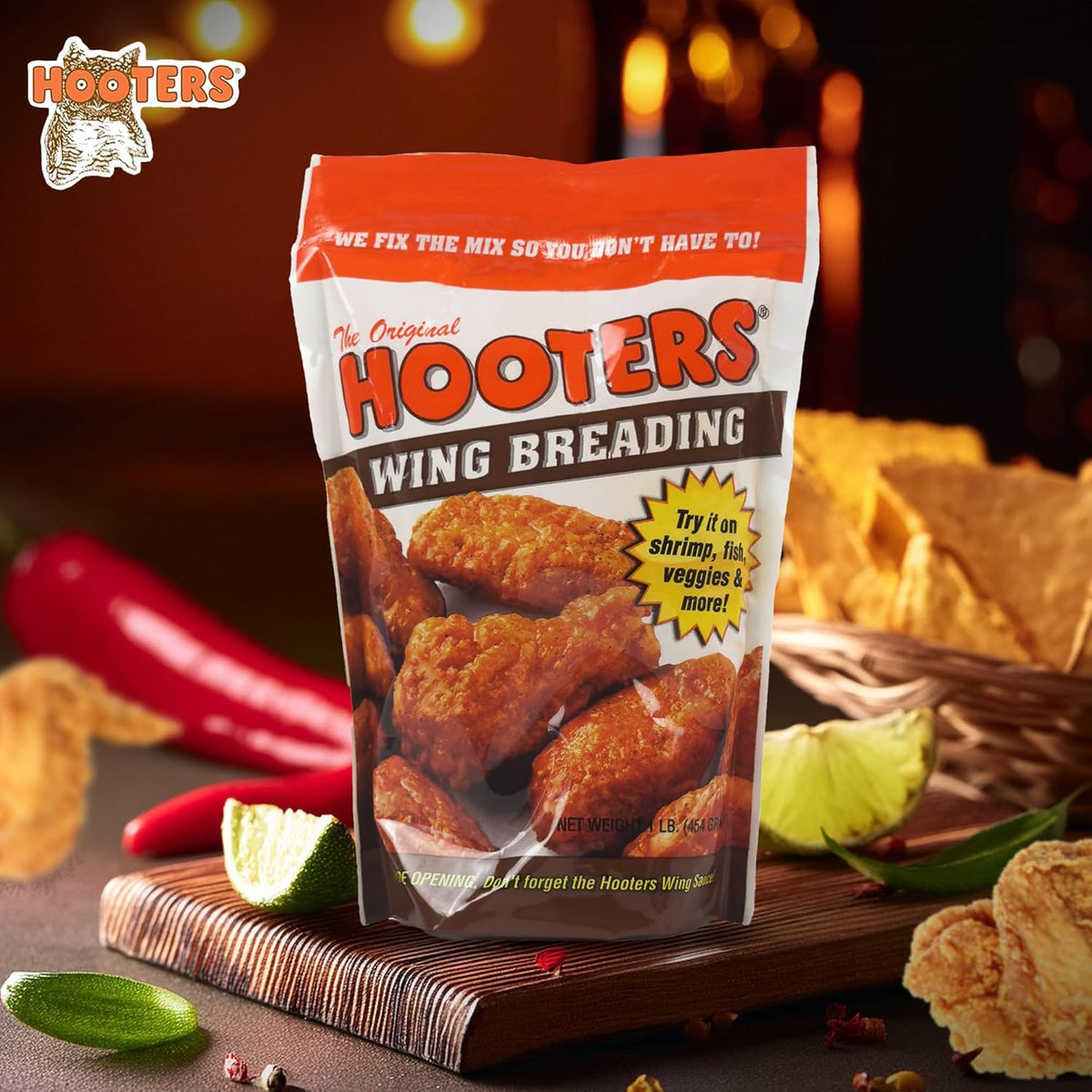 Hooters Wing Breading - Versatile Crispy & Crunchy Coating – Meadow ...