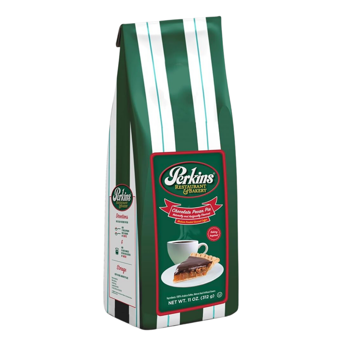Perkins Restaurant & Bakery Chocolate Pecan Pie Ground Coffee – Meadow ...