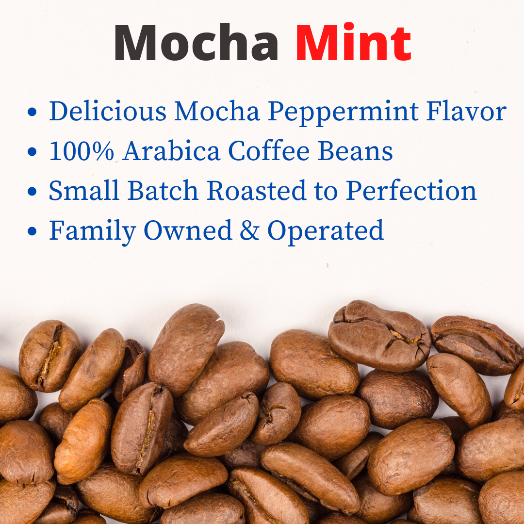 Meadow Ridge - Mocha Mint Flavored Small Batch Roasted Coffee – Meadow ...
